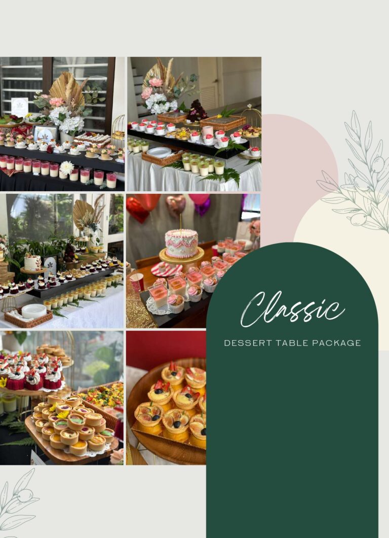 Classic Dessert Table Package – Mutiara Figs